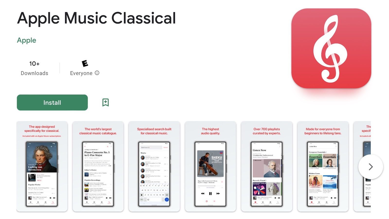 Ứng dụng Apple Music Classical hiện đã có trên Android - Tin tức công nghệ - HoangHaMobile