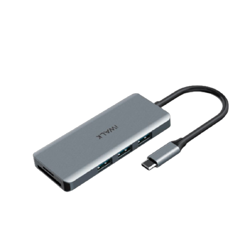 TB mở rộng iWALK USB Type-C to HDMI/Hub USB 3.0/SD/TF/PD – ADH006