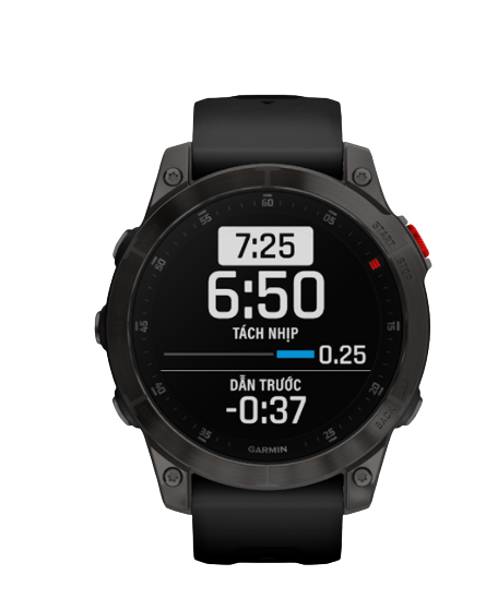 Đồng hồ thông minh Garmin Epix Gen 2, Back,Gray Carbon DLC Titanium ...