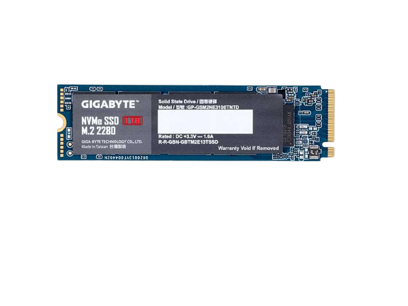 Ổ cứng SSD Gigabyte 1TB M.2 2280 PCIe NVMe Gen 3x4 (Đọc 2400MB/s, Ghi 1800MB/s) - (GAG325E1TB ...