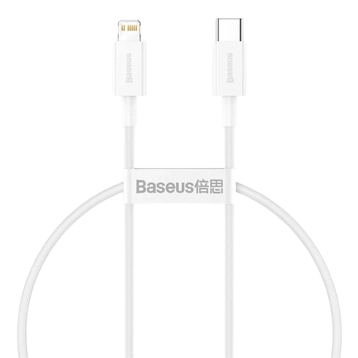Cáp Baseus Superior Series USB-C To Lightning 0.25M - Chính Hãng