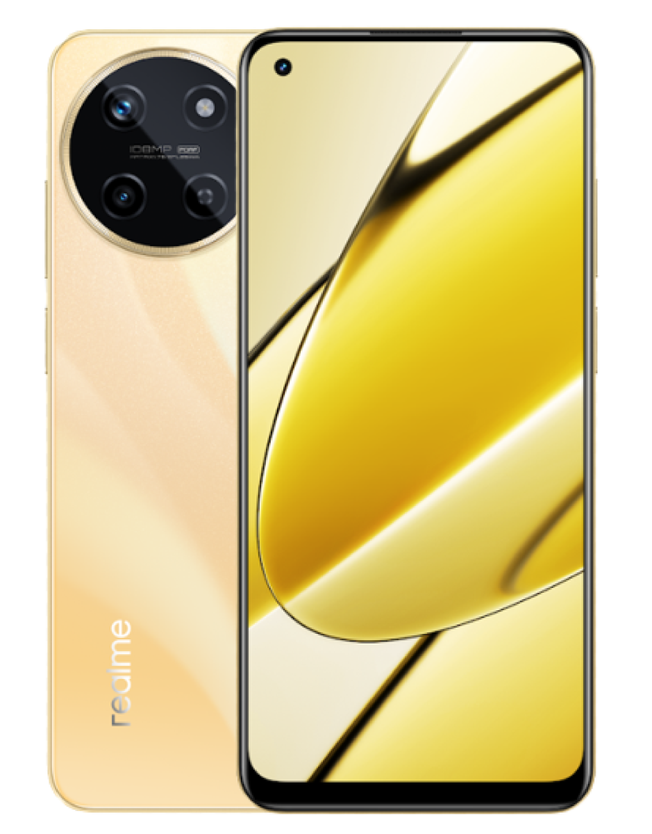Điện thoại di động Realme 11 - RMX3636 (8-128), Vàng Hào Quang