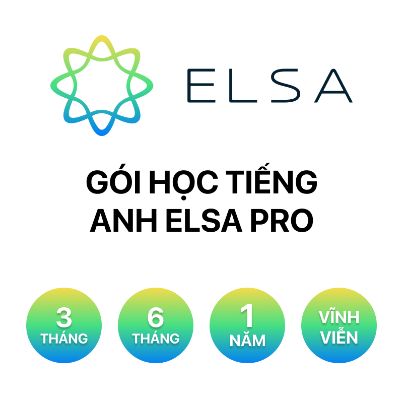 Phần mềm luyện phát âm tiếng Anh ELSA Pro