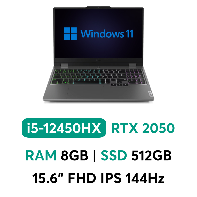 Laptop Lenovo LOQ 15IAX9 (83GS000FVN) - Chính hãng