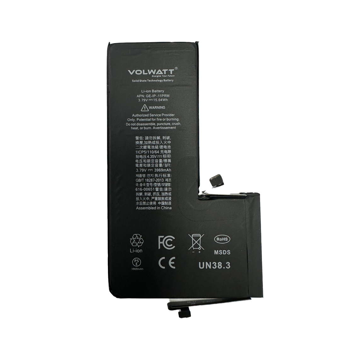 Pin iPhone 11 Pro Max Volwatt - Dung lượng 3969mAh