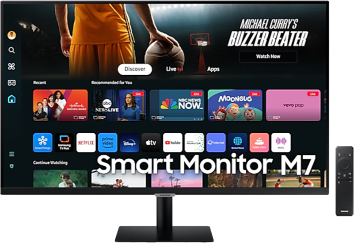 Màn hình Samsung M7 M70D LS32DM700UEXXV (32 inch/UHD/VA/60Hz/4ms/Loa)