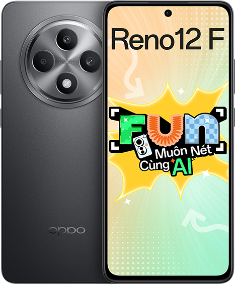 Điện thoại di động OPPO CPH2687 - Reno12 F 4G 8GB/256GB Xanh lá - TBH