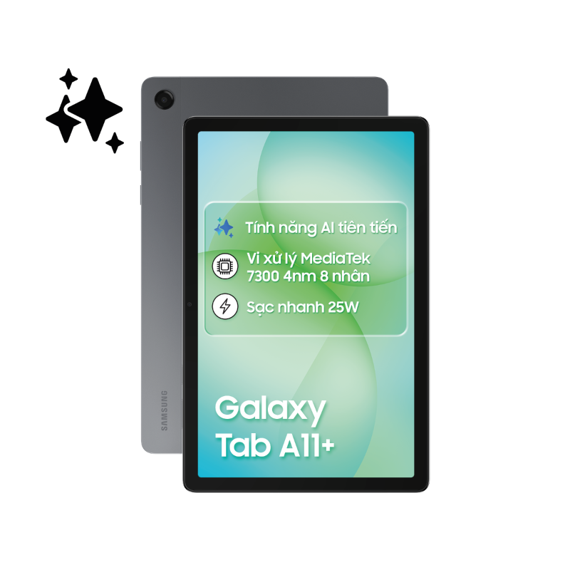 Mua trả góp Samsung Galaxy Tab A11 Plus Wi-Fi 8GB/256GB