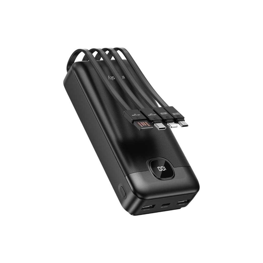 Sạc dự phòng Innostyle MultiCharge Go 20000 mAh (kèm 4 cáp) - MCG20K