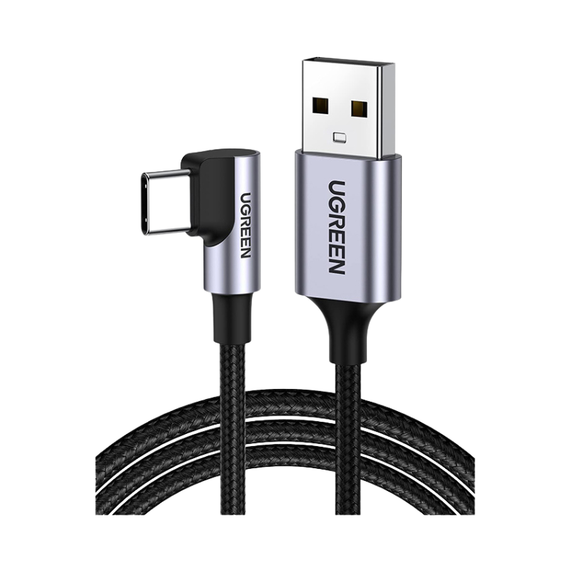 Dây cáp Dây cáp Ugreen USB Type-A sang USB Type-C đầu bẻ US284 2M ...