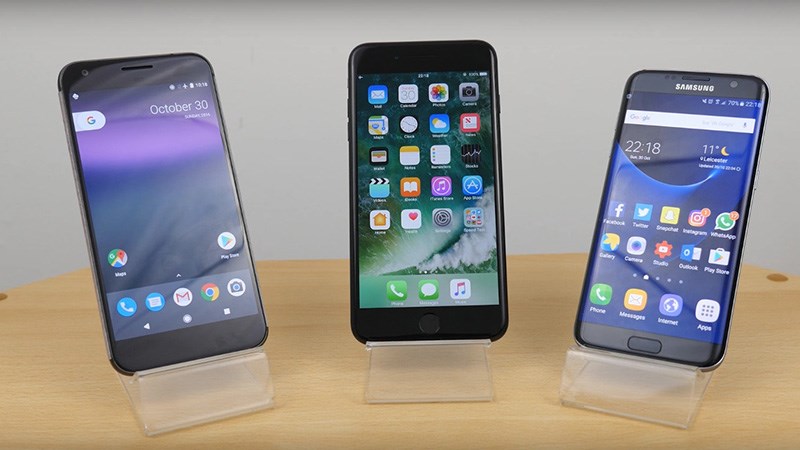 iPhone 7 Plus, S7 Edge và Google Pixel, máy nào sạc nhanh hơn ? - Tin ...