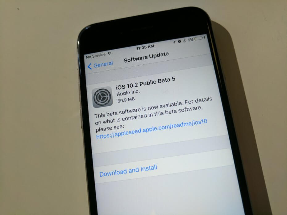 Apple phát hành iOS 10.2 beta 5 cho người dùng tải về - Tin tức công nghệ - HoangHaMobile
