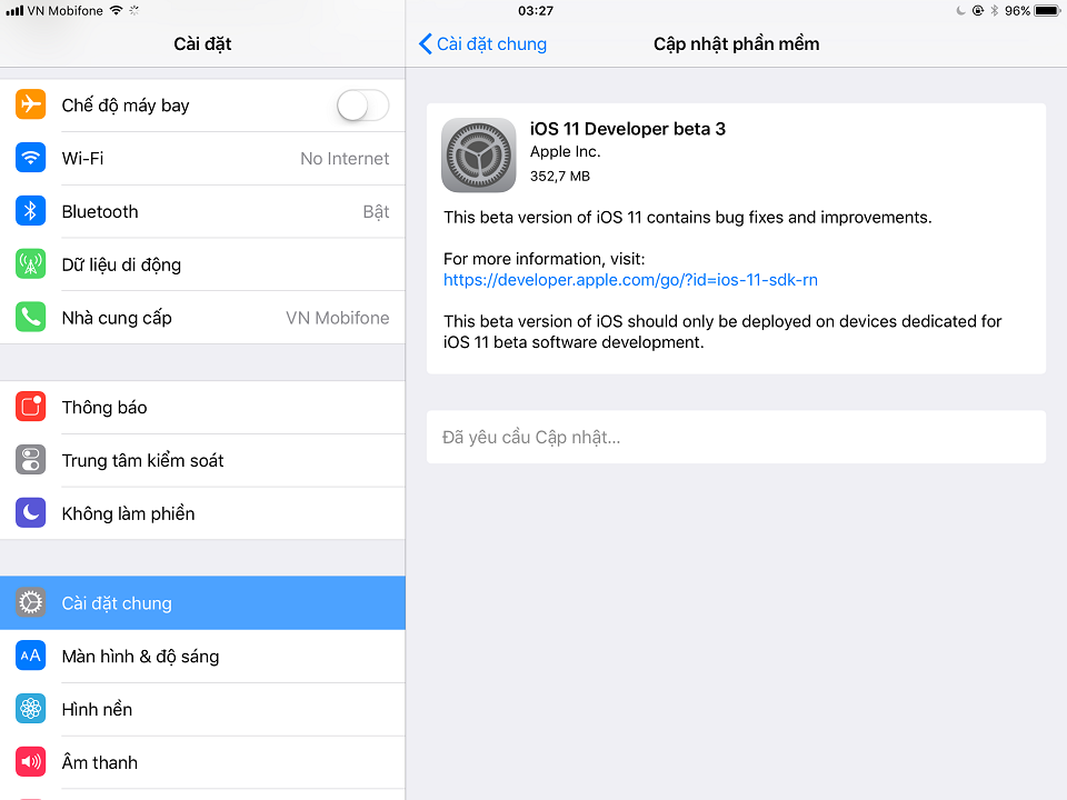 Apple công bố bản cập nhật iOS 11 Developer Beta 3, thêm nhiều tính năng mới tiện ích hơn - Tin ...