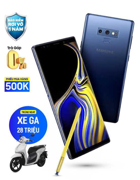 Đặt trước Galaxy Note 9, Bội Thực Quà Khủng Hàng Chục Triệu