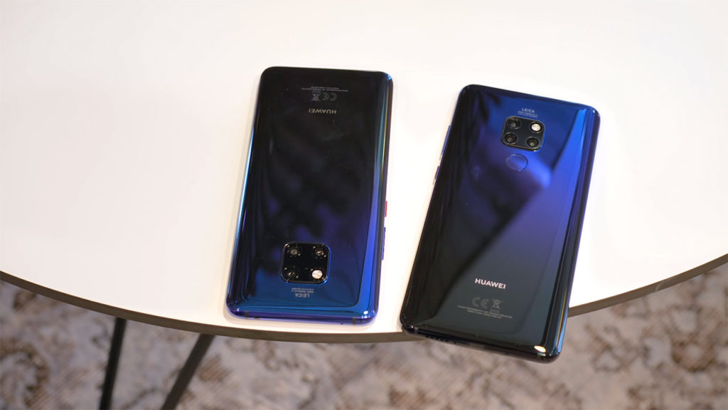 So sánh khác biệt giữa Huawei Mate 20 và Huawei Mate 20 Pro