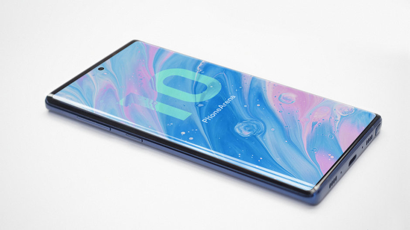Rò rỉ thiết kế Galaxy Note 10: Bốn camera dọc và trọn bộ “cầu vồng năm ...