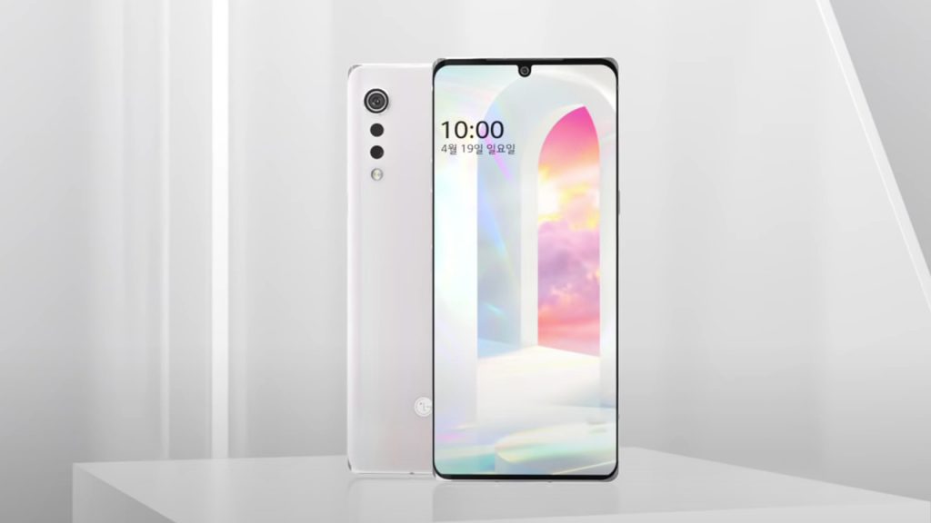 Rò rỉ hình ảnh mặt trước gần như chính thức của LG Velvet