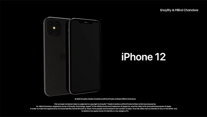 Lại thêm một concept thiết kế mới nữa của iPhone 12 tuyệt đẹp