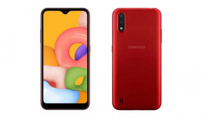 Galaxy M01 lộ hình ảnh và thông số kĩ thuật, có thể ra mắt trong tháng sau