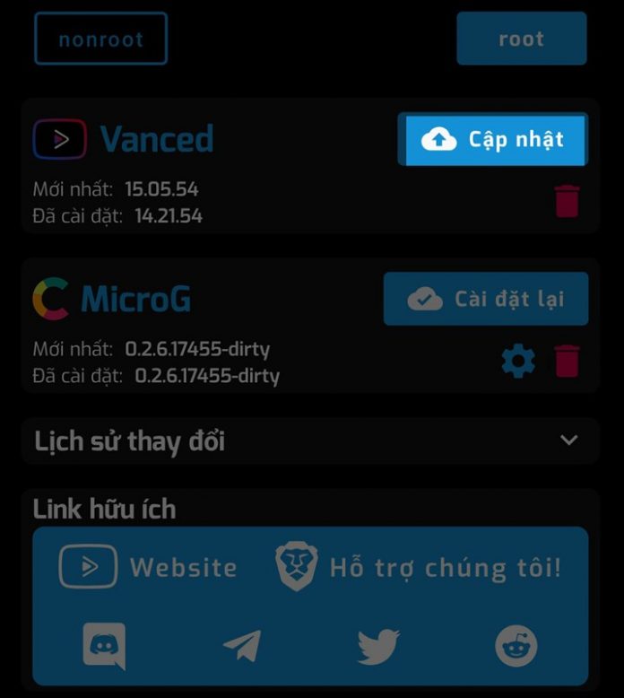 Cách cài đặt Vanced Manager để tải về và cập nhật YouTube Vanced dễ hơn