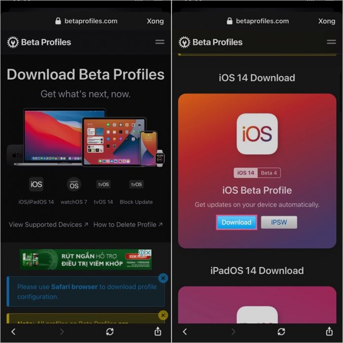 Cách cập nhật lên iOS 14 Beta 5 với nhiều tính năng mới thú vị và độc đáo