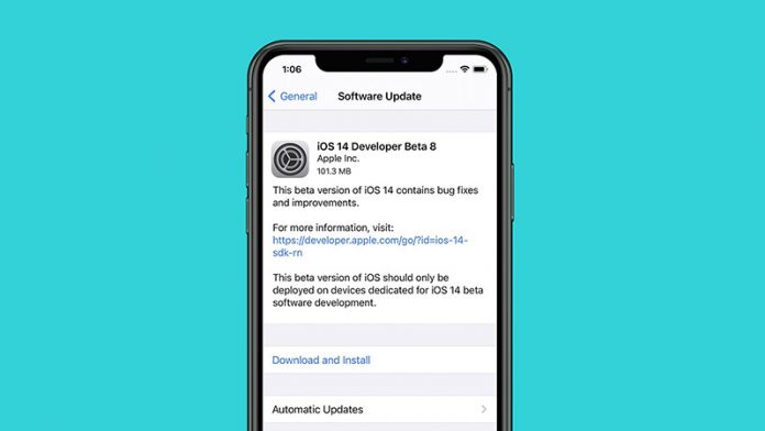 Apple lại tiếp tục phát hành iOS 14 Beta 8 dành cho các nhà phát triển