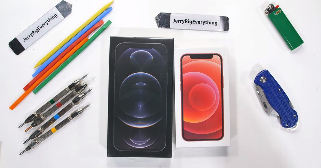 Thử độ bền iPhone 12 mini và 12 Pro Max: Kính ceramic shield siêu bền!