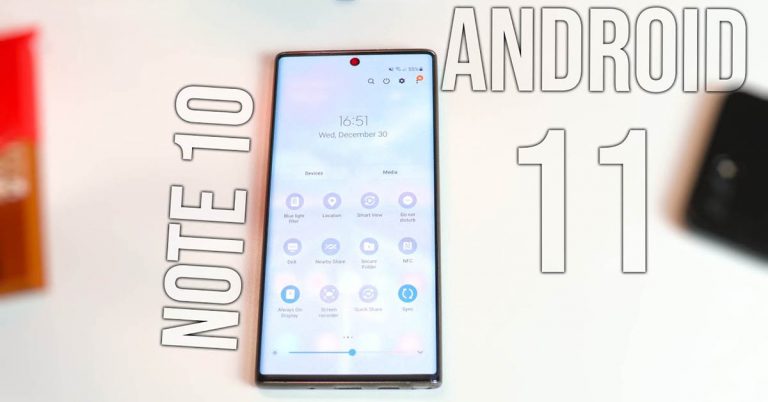 Samsung tung bản cập nhật Android 11 cho người dùng Galaxy Note 10