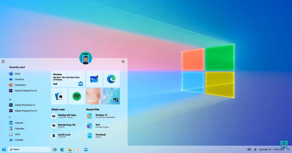 Những cái nhìn đầu tiên về bản cập nhật Windows 10 Sun Valley
