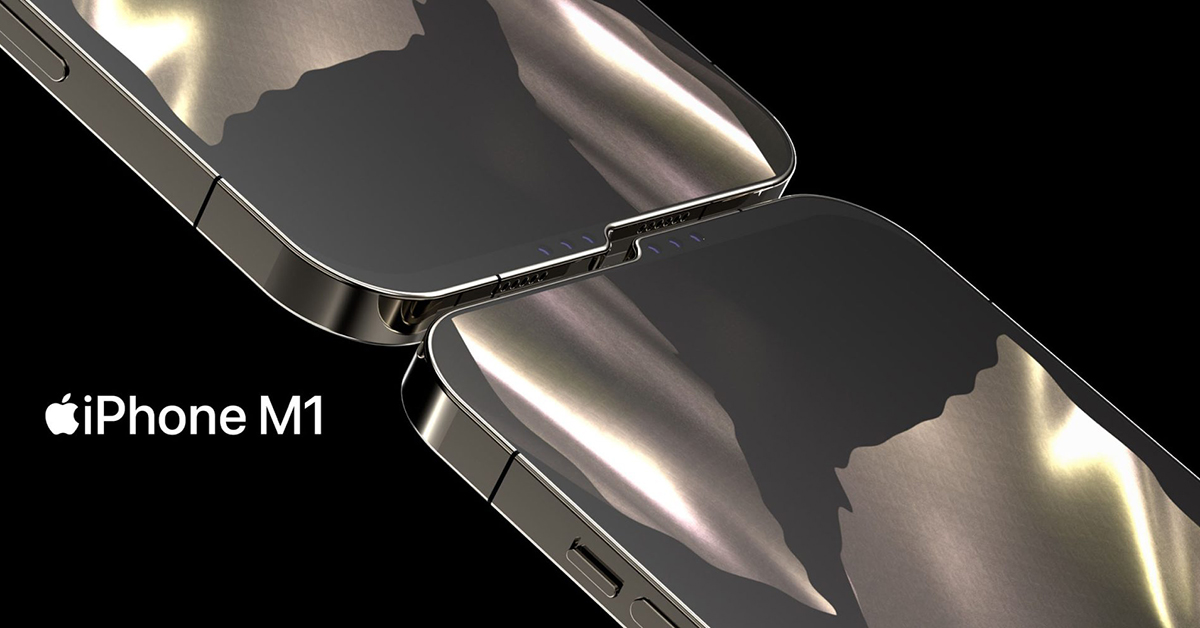 [Tin đồn] Tròn mắt với thiết kế iPhone độc lạ, được trang bị chip M1 ...