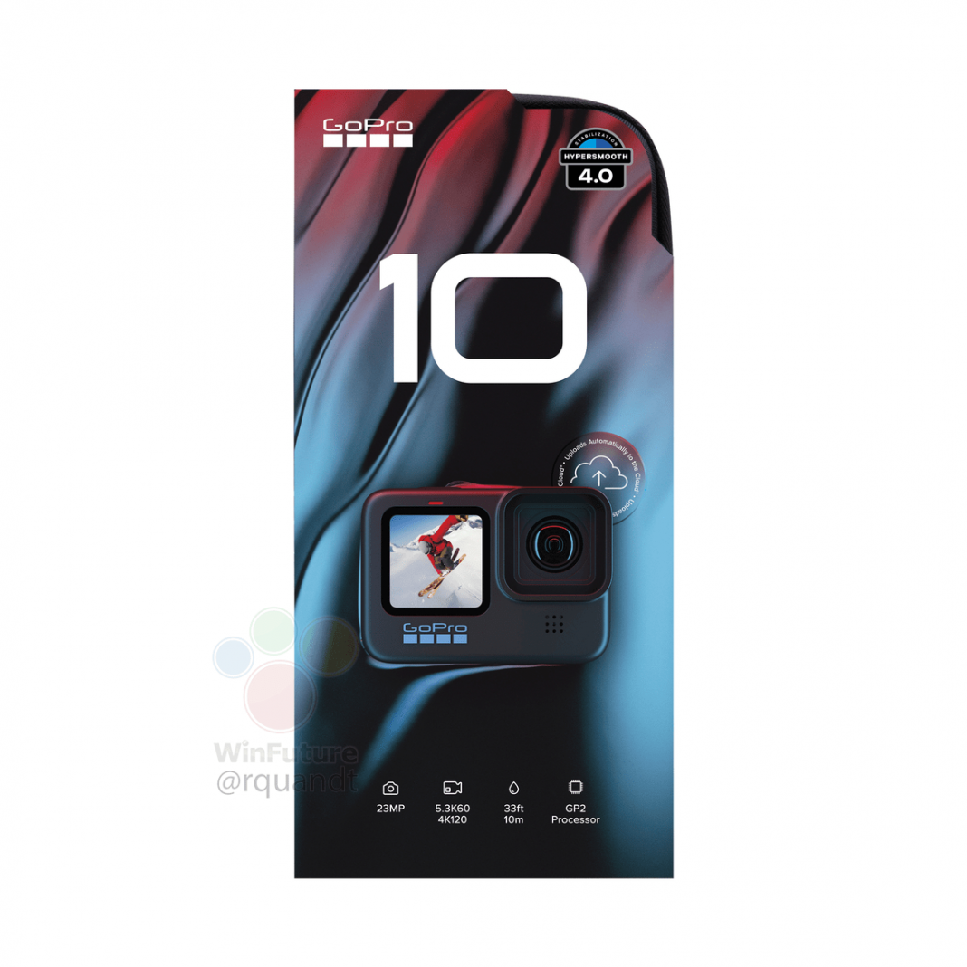 Lộ diện ảnh và thông số camera hành trình GoPro Hero 10 Black sắp ra ...