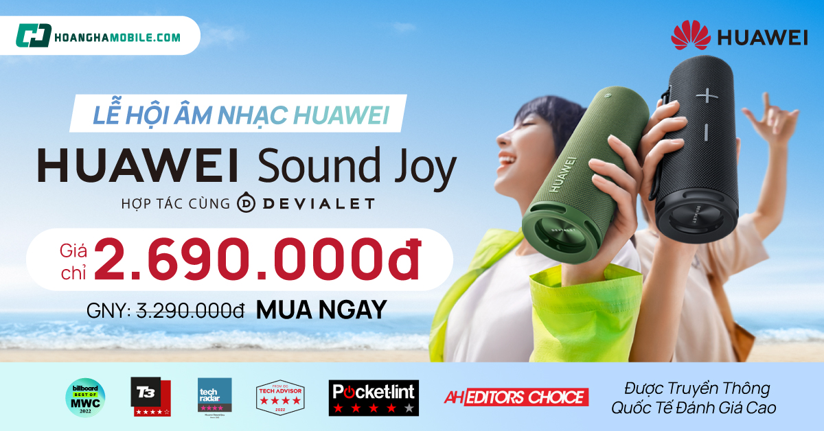 Mở bán loa HUAWEI sound Joy