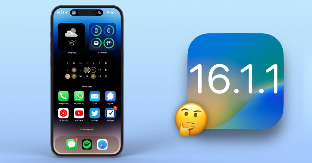 Apple khóa sign iOS 16.1 và iOS 16.1.1, người dùng không thể hạ cấp ...