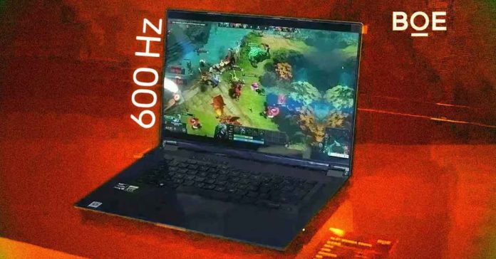Trung Quốc trình diễn màn hình laptop gaming 600Hz đầu tiên trên thế ...