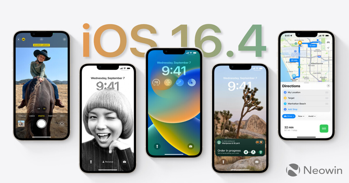 Apple chính thức phát hành iOS 16.4: Ai có thể update?