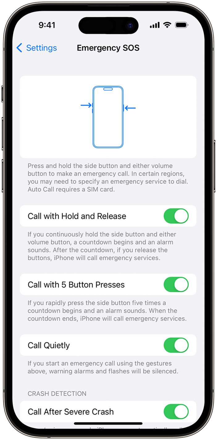 Apple mở rộng tính năng Emergency SOS trên sáu quốc gia mới