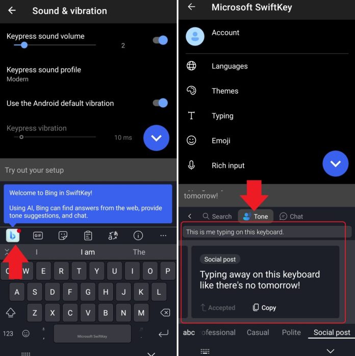 Microsoft thêm chatbot Bing AI vào ứng dụng SwiftKey của Android - Tin tức công nghệ - HoangHaMobile