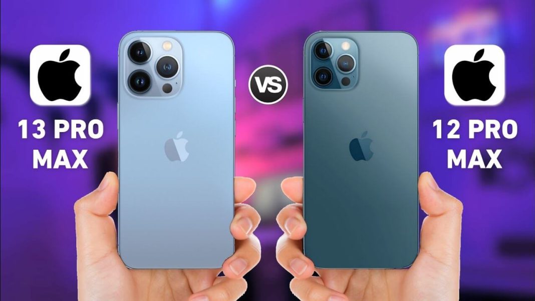 So sánh iPhone 12 Pro Max và 13 Pro Max