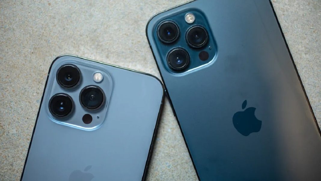 So sánh iPhone 12 Pro Max và 13 Pro Max