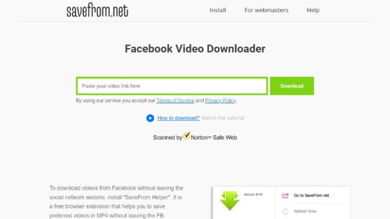 Cách tải video bằng Savefrom nhanh chóng và chuẩn nhất