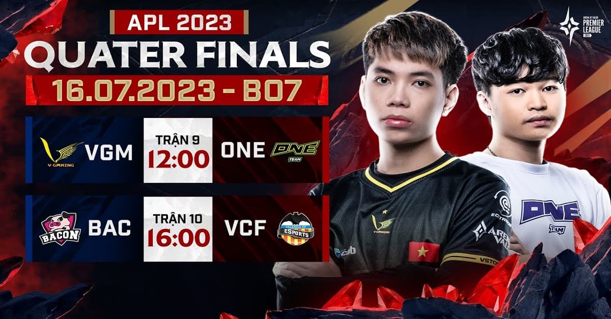 VGM tiếp tục hành trình tại APL 2023 sau 7 ván đấu nghẹt thở