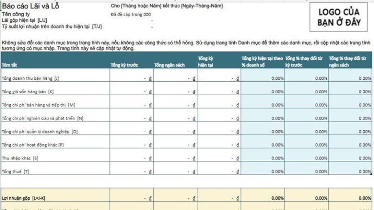Tổng hợp các mẫu file Excel hay dùng nhất