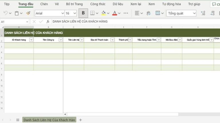 Tổng hợp các mẫu file Excel hay dùng nhất