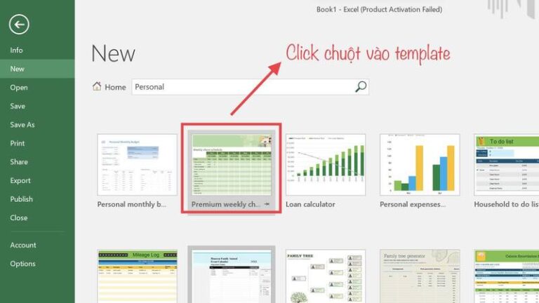 Tổng hợp các mẫu file Excel hay dùng nhất