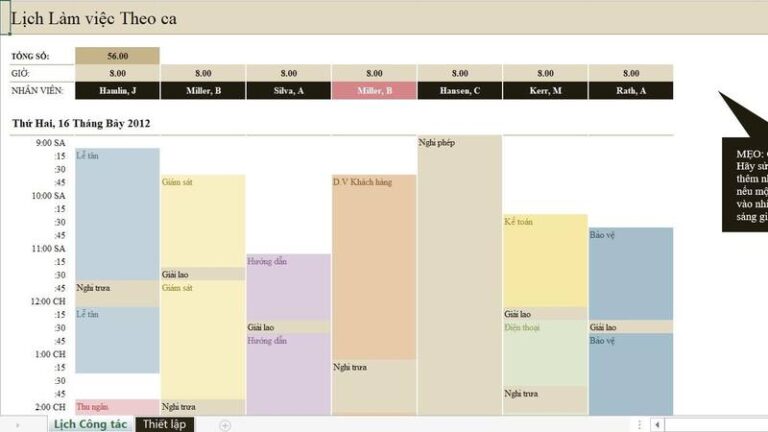 Tổng hợp các mẫu file Excel hay dùng nhất