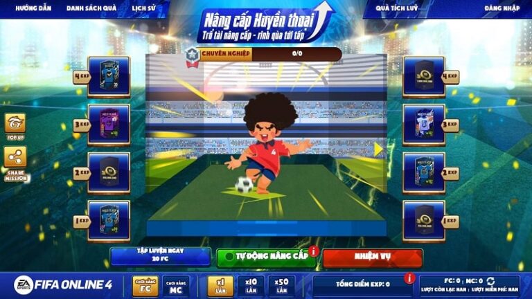 Cách tham gia sự kiện FIFA Online 4 mới nhất, không nên bỏ lỡ