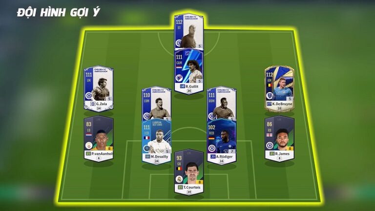 Đội hình FIFA Online 4: Team color mạnh nhất và cách xây dựng