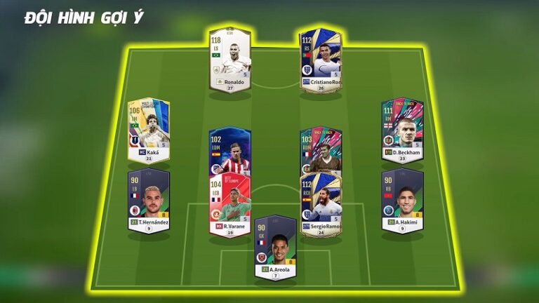 Đội hình FIFA Online 4: Team color mạnh nhất và cách xây dựng