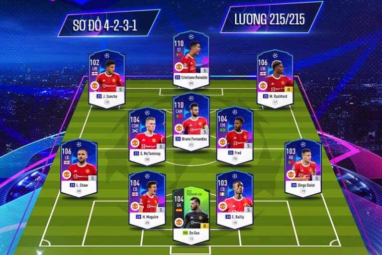 Chi tiết cách build đội hình MU FO4 hiệu quả nhất 2023