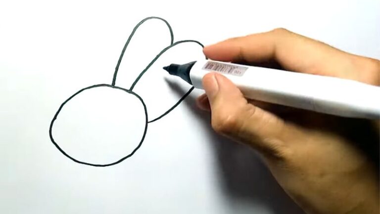 Cách vẽ con thỏ đơn giản, dễ thương cho bé | Hướng dẫn chi tiết 5 bước ...